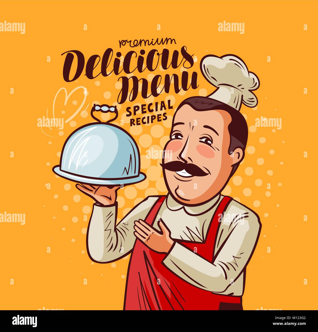 Chef cartoon hi-res stock photography and images - Alamy