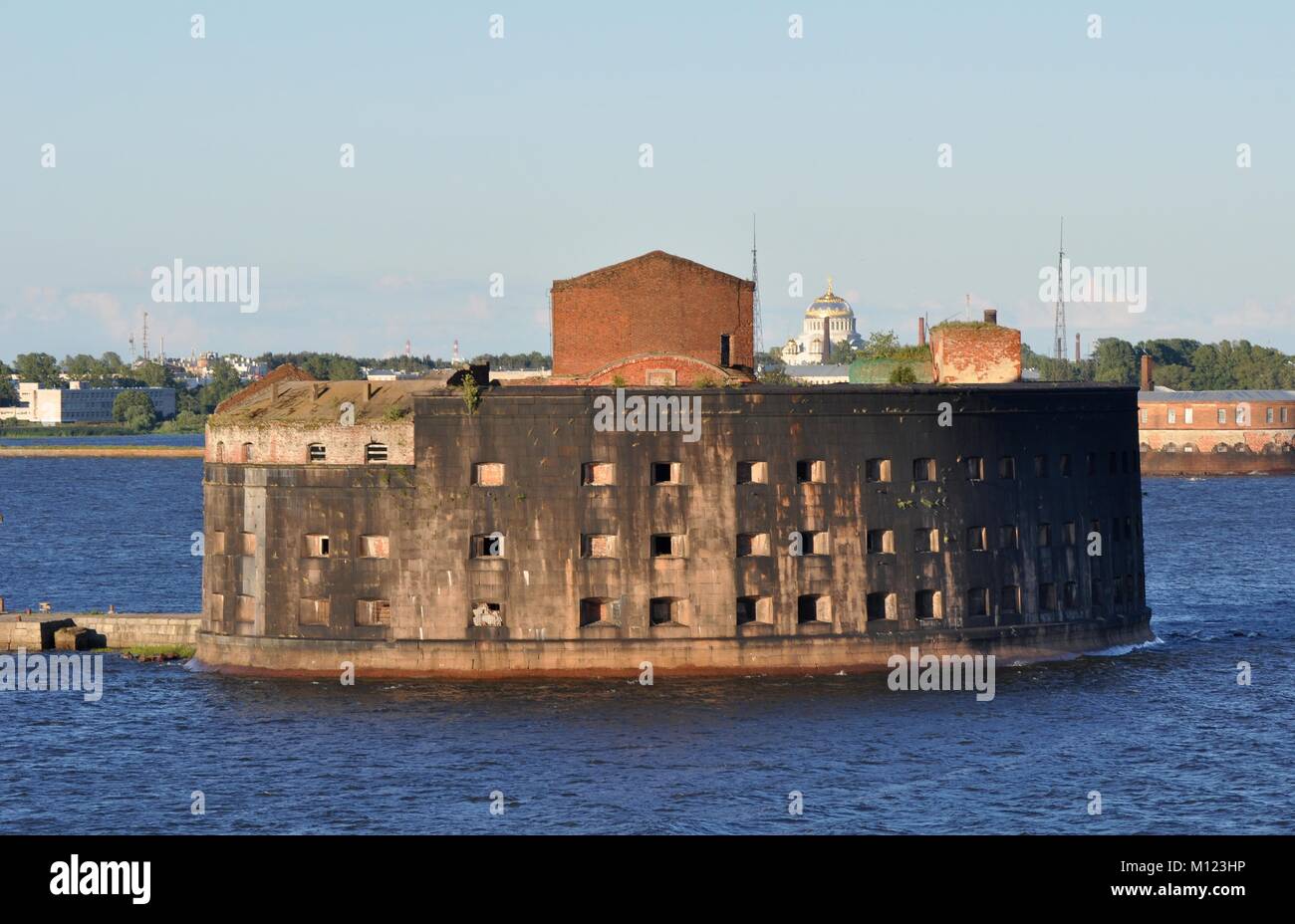 FORT ALEXANDER, KRONSTADT, KOTLIN ISLAND, RUSSIA Stock Photo - Alamy