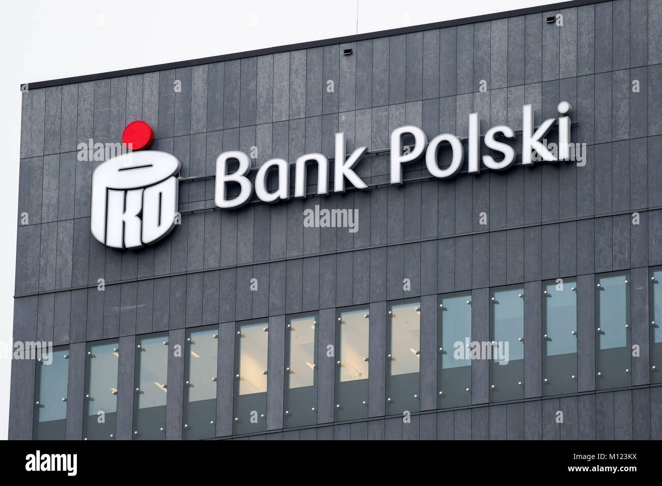 PKO Bank Polski in Gdynia, Poland. January 25th 2018 © Wojciech Strozyk ...