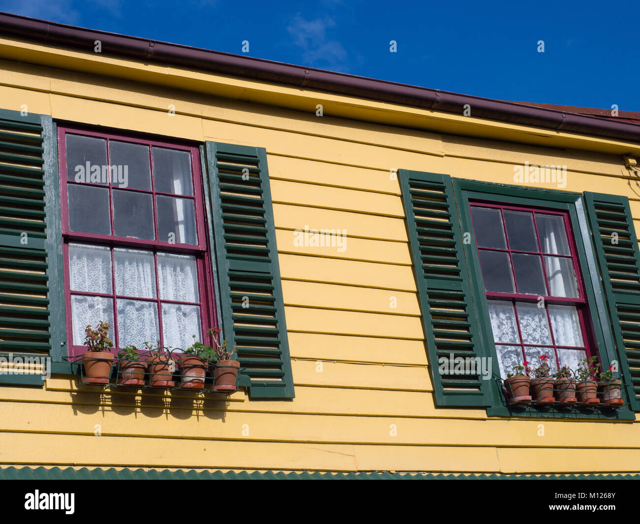Window Flower Beds Stock Photo - Alamy
