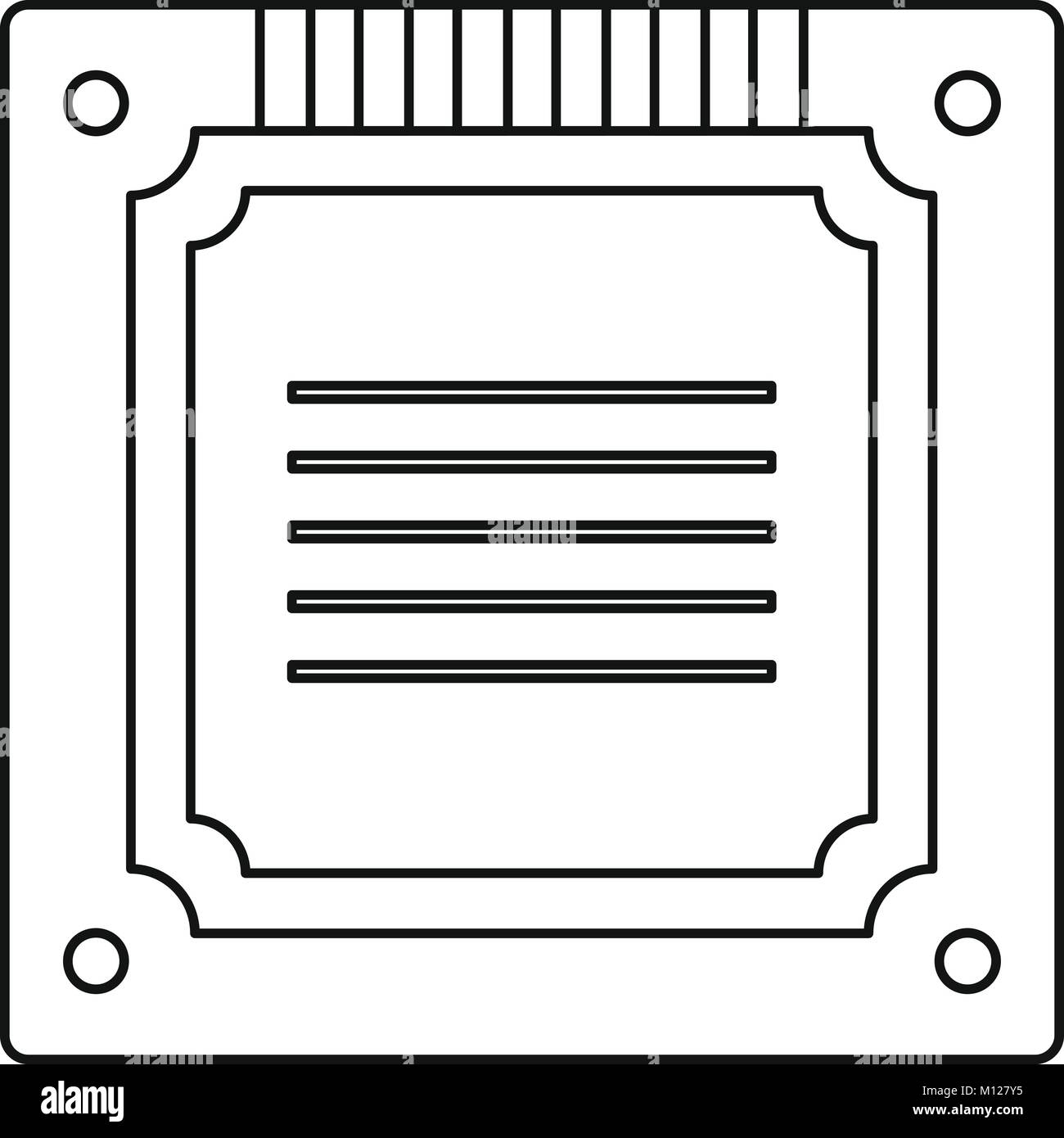 Multicore cpu Stock Vector Images - Alamy