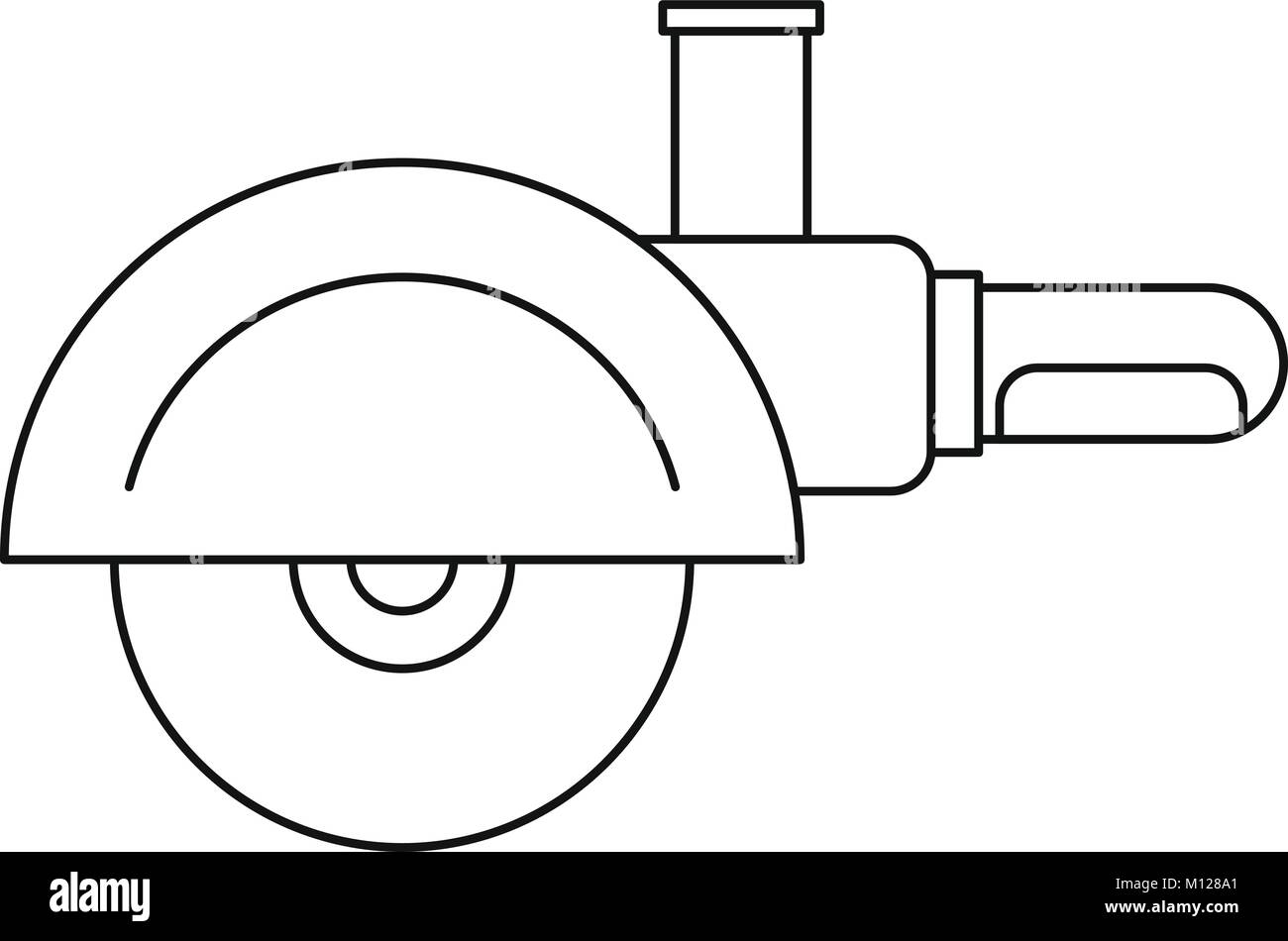 High speed cut off machine icon outline Stock Vector Image & Art - Alamy