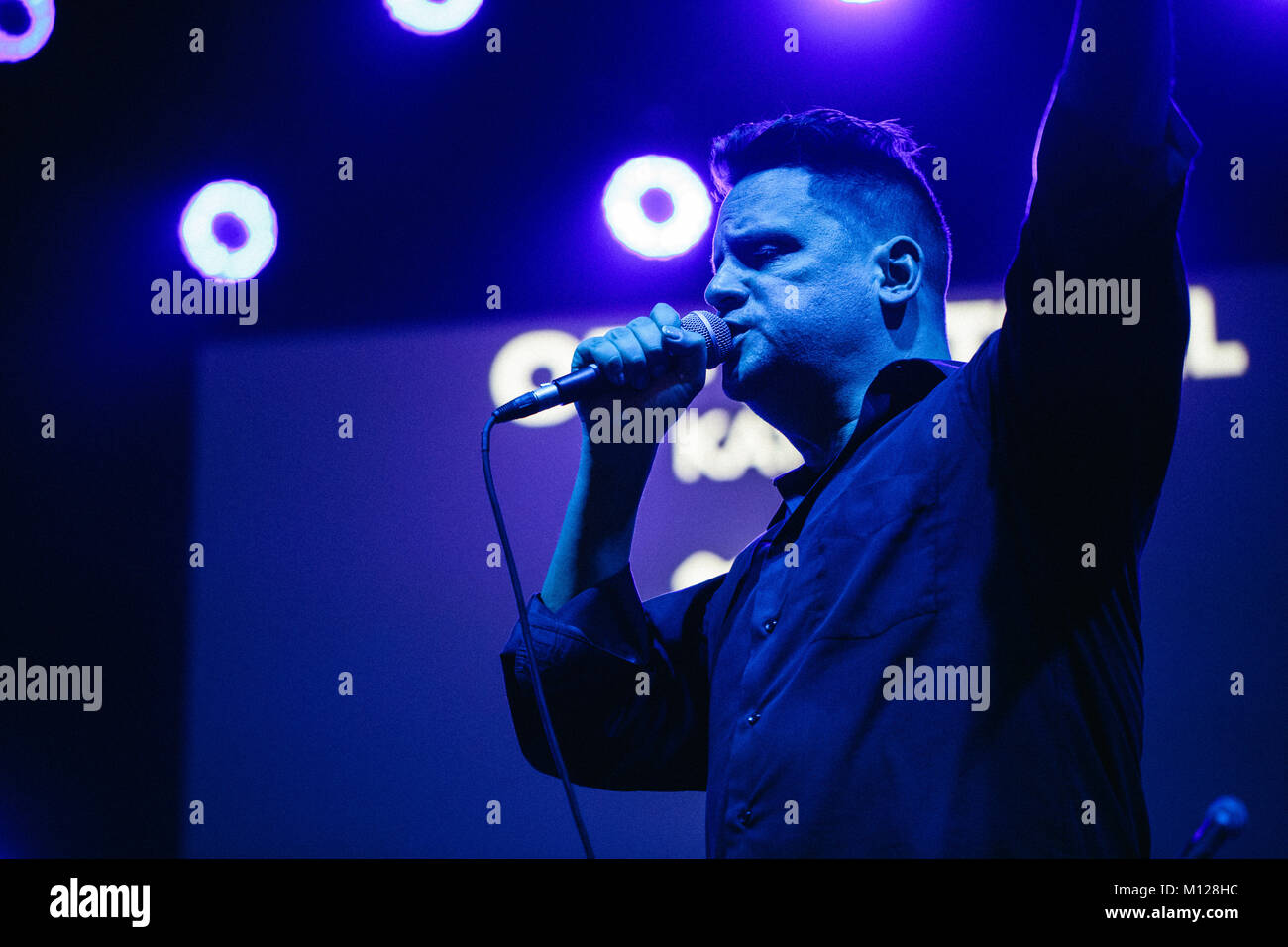 The American folk rock band Sun Kil Moon performs a live concert at the ...
