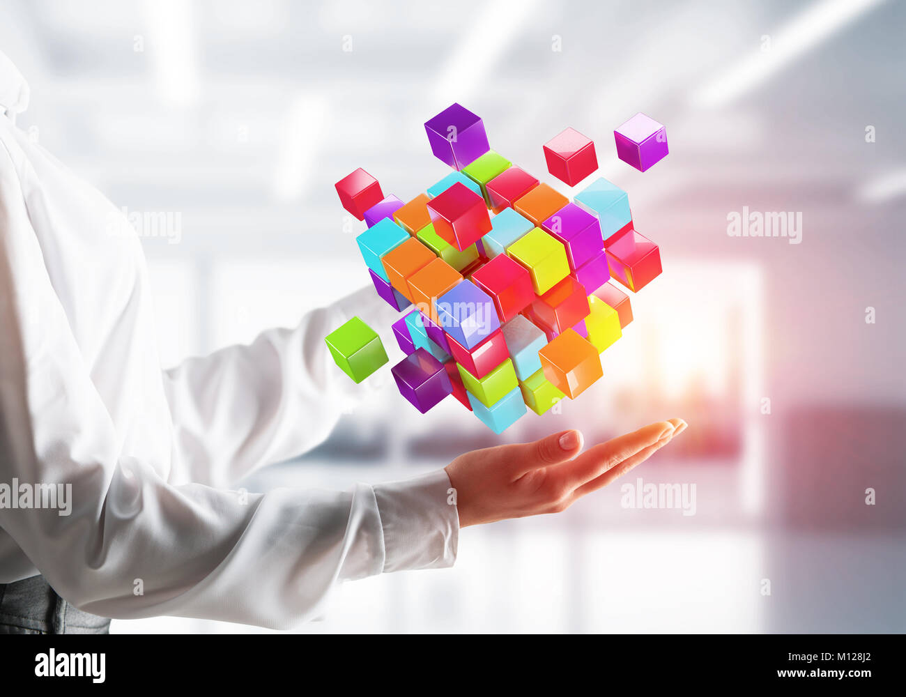 Deep analyzing and problem solving concepts Stock Photo - Alamy