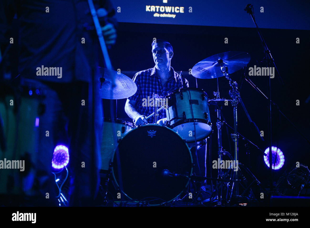 The American folk rock band Sun Kil Moon performs a live concert at the ...