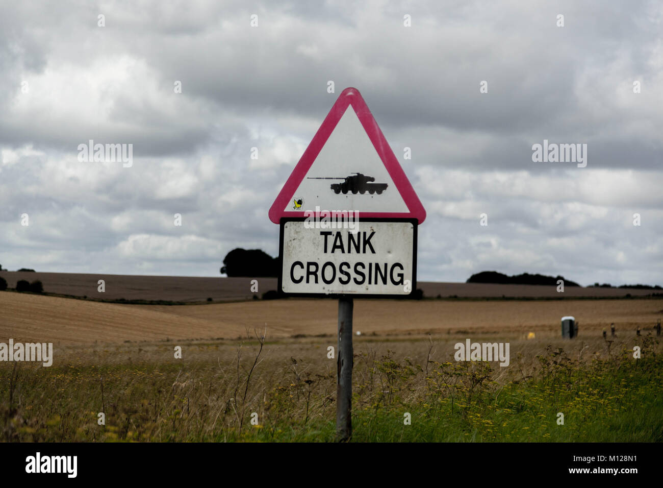 Tank Crossing Salisbury Plain High Resolution Stock Photography and ...