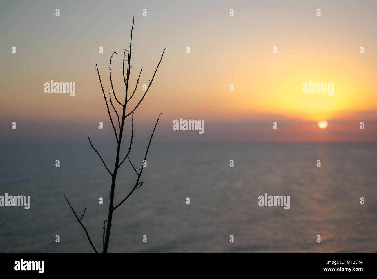 Sunset in Portugal Stock Photo - Alamy