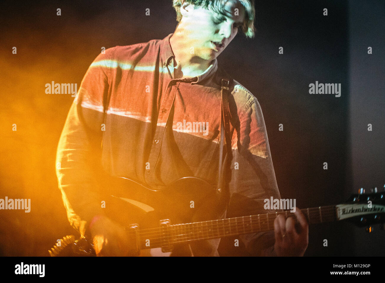 The Swedish psychedelic rock band The Orange Revival performs a live ...