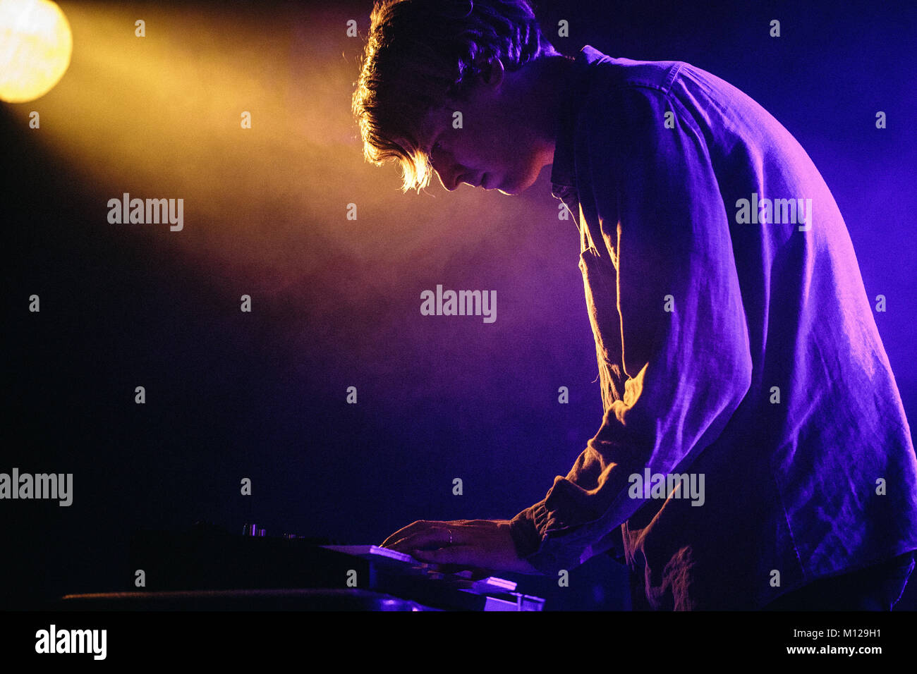 The Swedish psychedelic rock band The Orange Revival performs a live ...