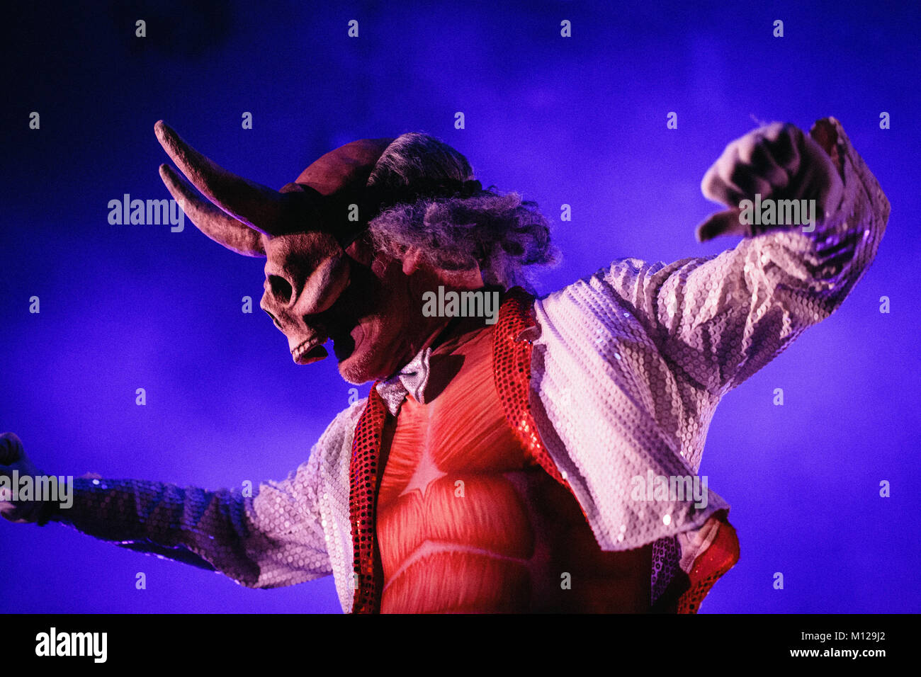 The American art collective and avant-garde band The Residents performs ...