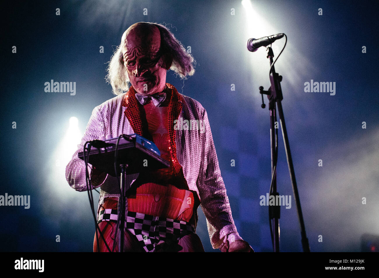 The American art collective and avant-garde band The Residents performs ...