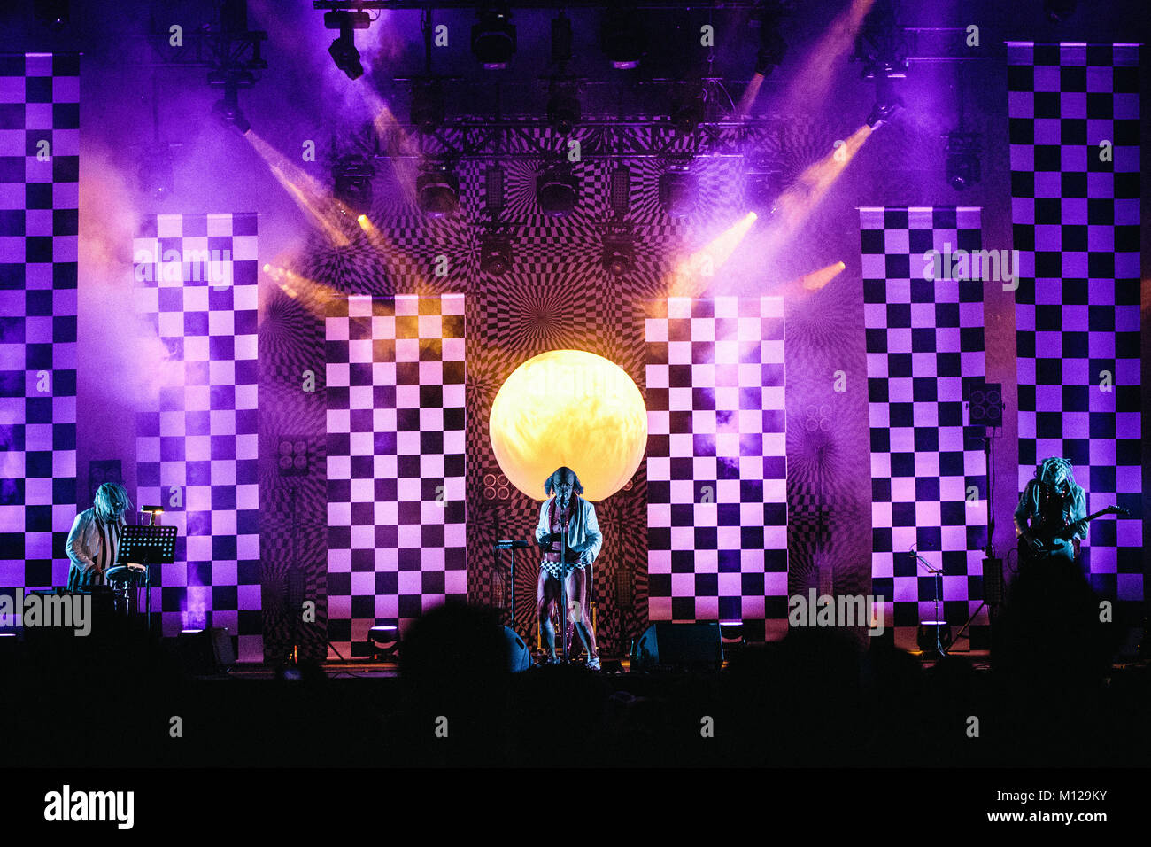 The American art collective and avant-garde band The Residents performs ...