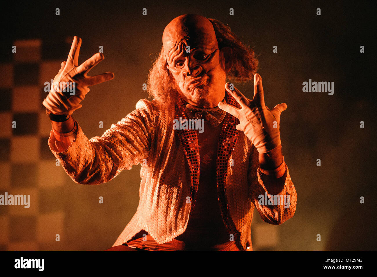 The American art collective and avant-garde band The Residents performs ...