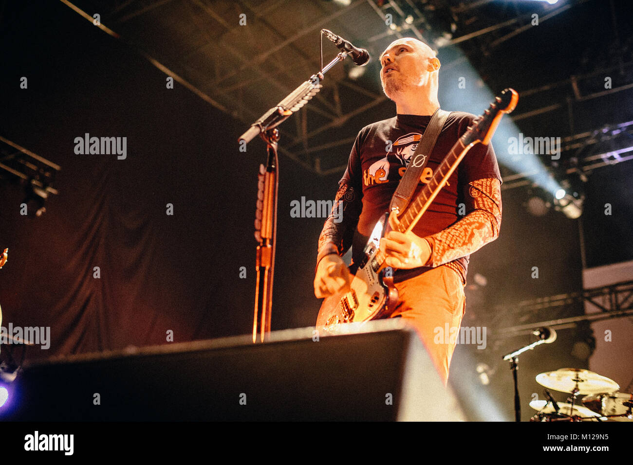 Billy lead singer smashing pumpkins hi-res stock photography and images ...