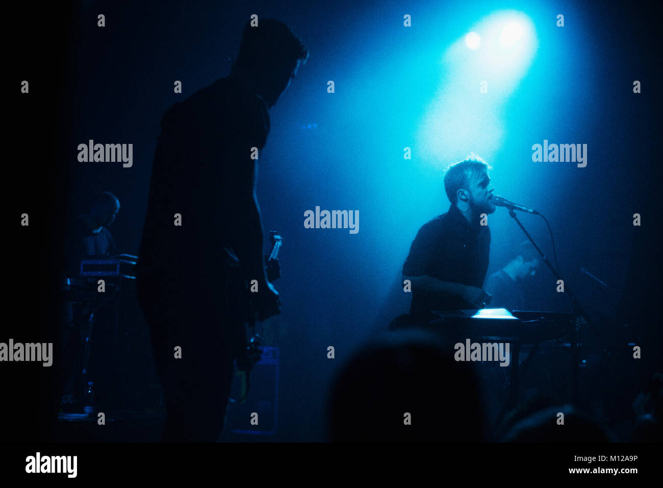 The Danish electronic rock band Veto performs a live concert at Vega in ...