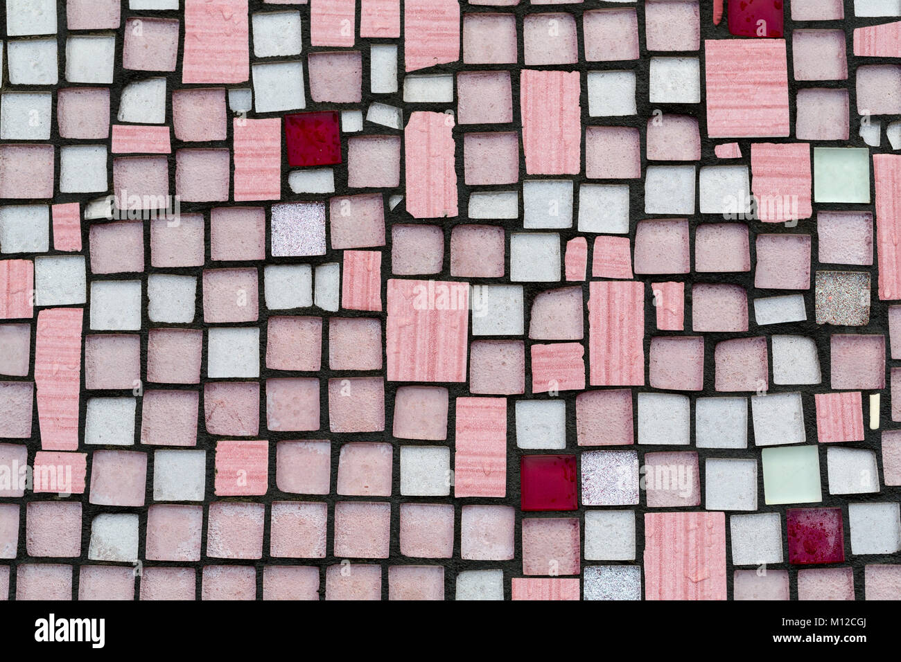 Glossy mosaic. Abstract seamless background Stock Photo - Alamy