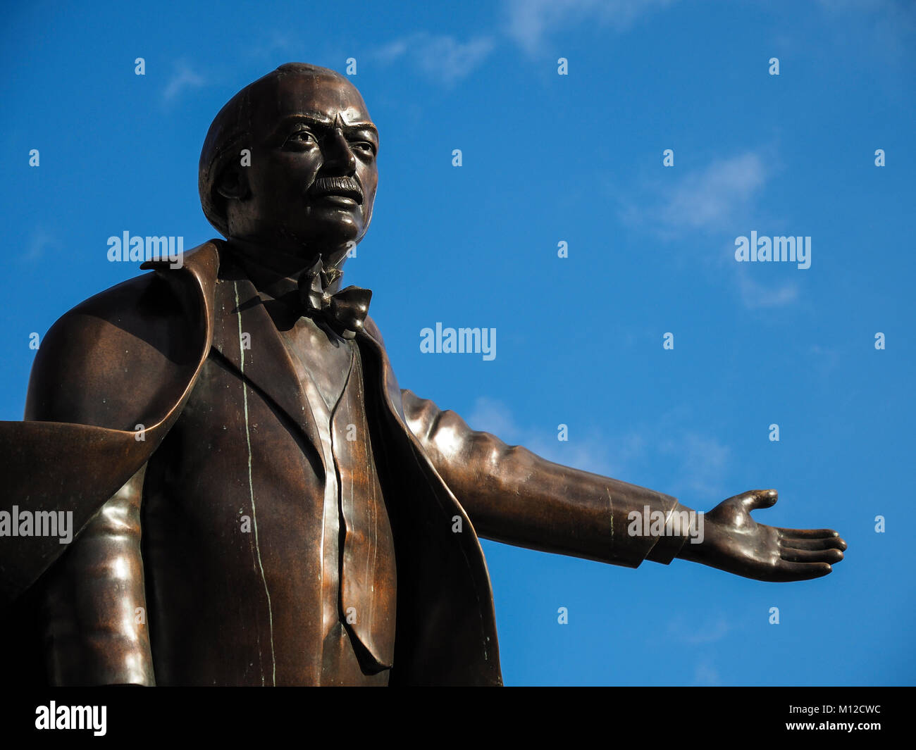 Lloyd George Statue Stock Photo - Alamy