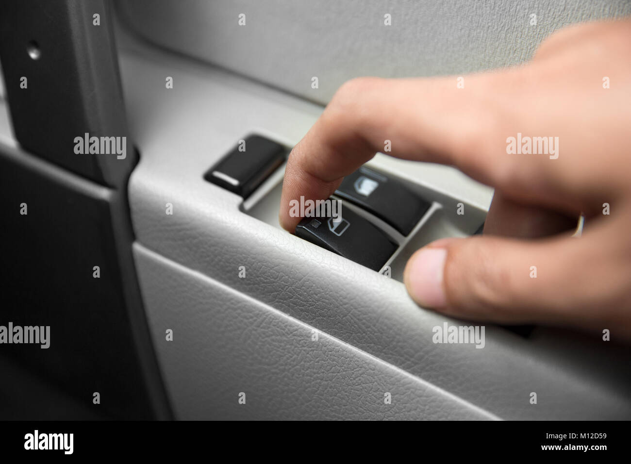 A portrait of windows controls and adjustments. Car window controls ...