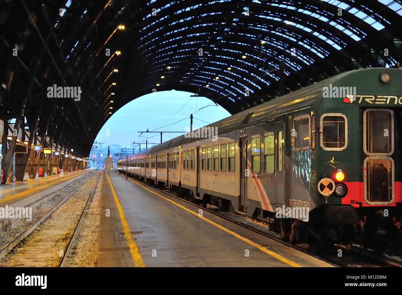Milan Central train Station, Milano, Italy Stock Photo - Alamy