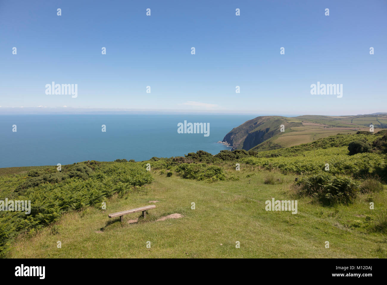 Rugged coast of North Devon England Stock Photo - Alamy