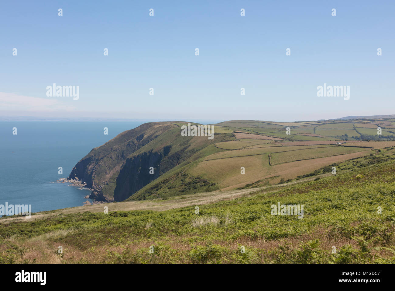 Rugged coast of North Devon England Stock Photo - Alamy