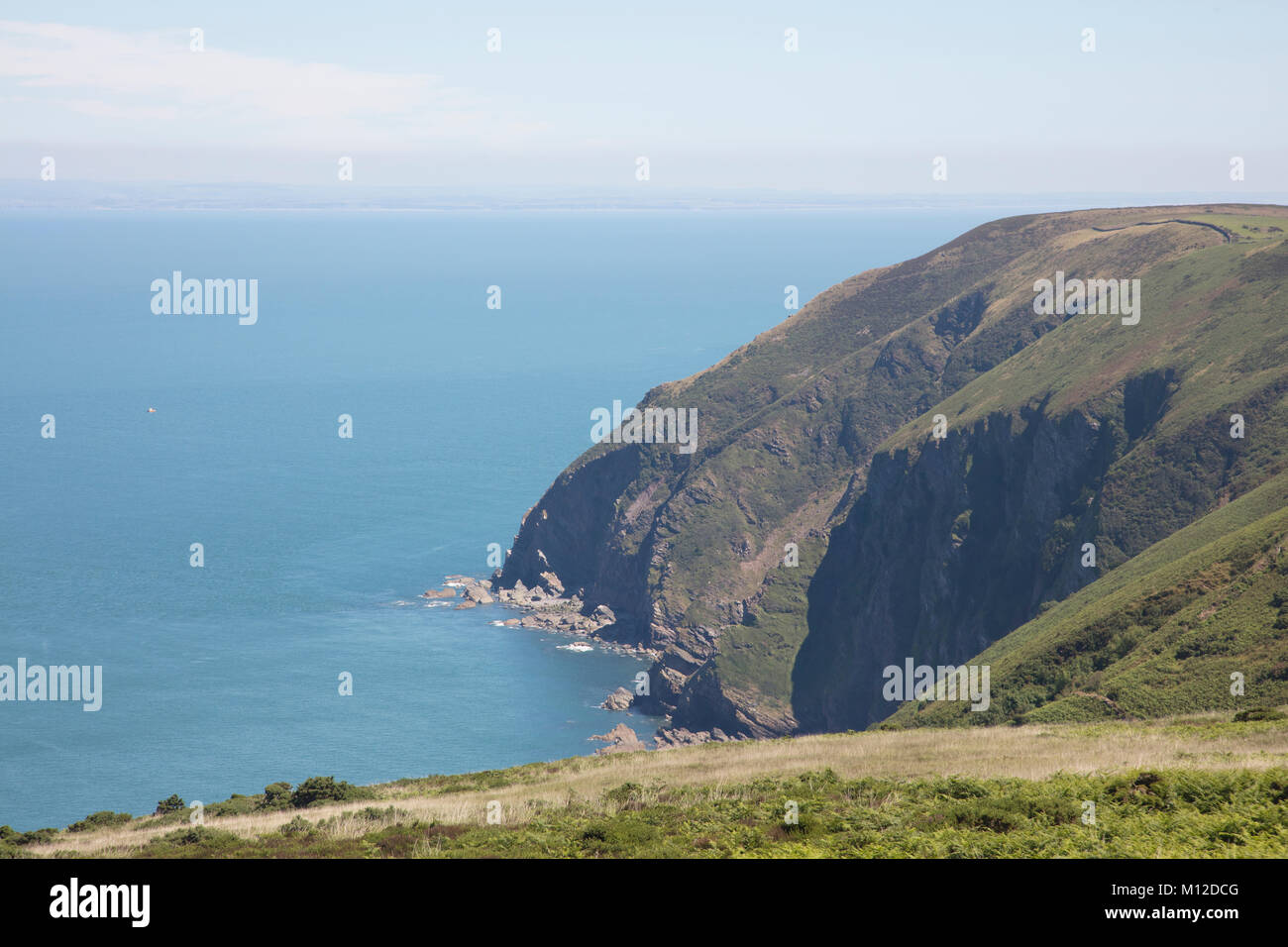 Rugged coast of North Devon England Stock Photo - Alamy