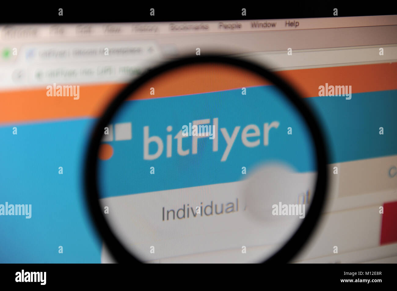 Logo bitflyer hi-res stock photography and images - Alamy
