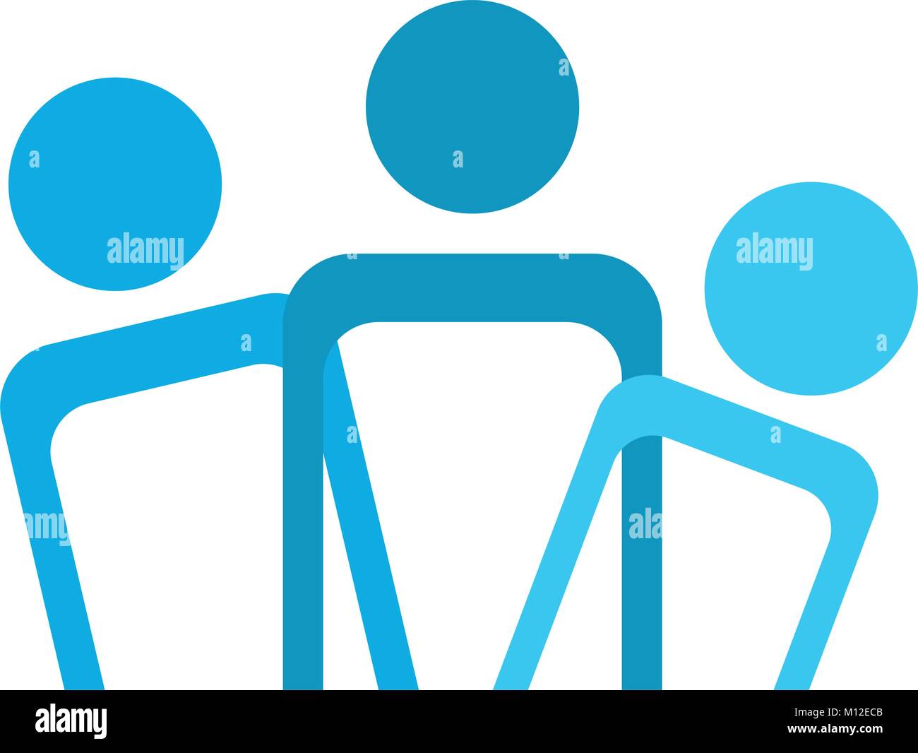 Teamwork concept icon Stock Vector Image & Art - Alamy