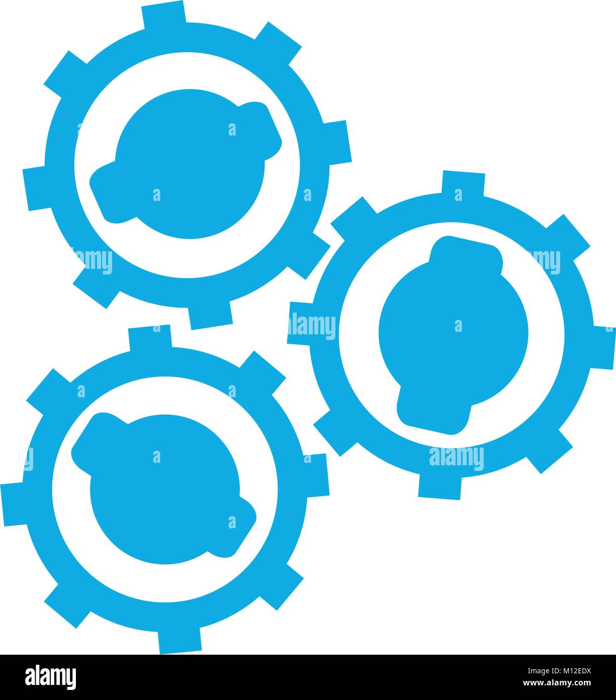 Teamwork concept icon Stock Vector Image & Art - Alamy