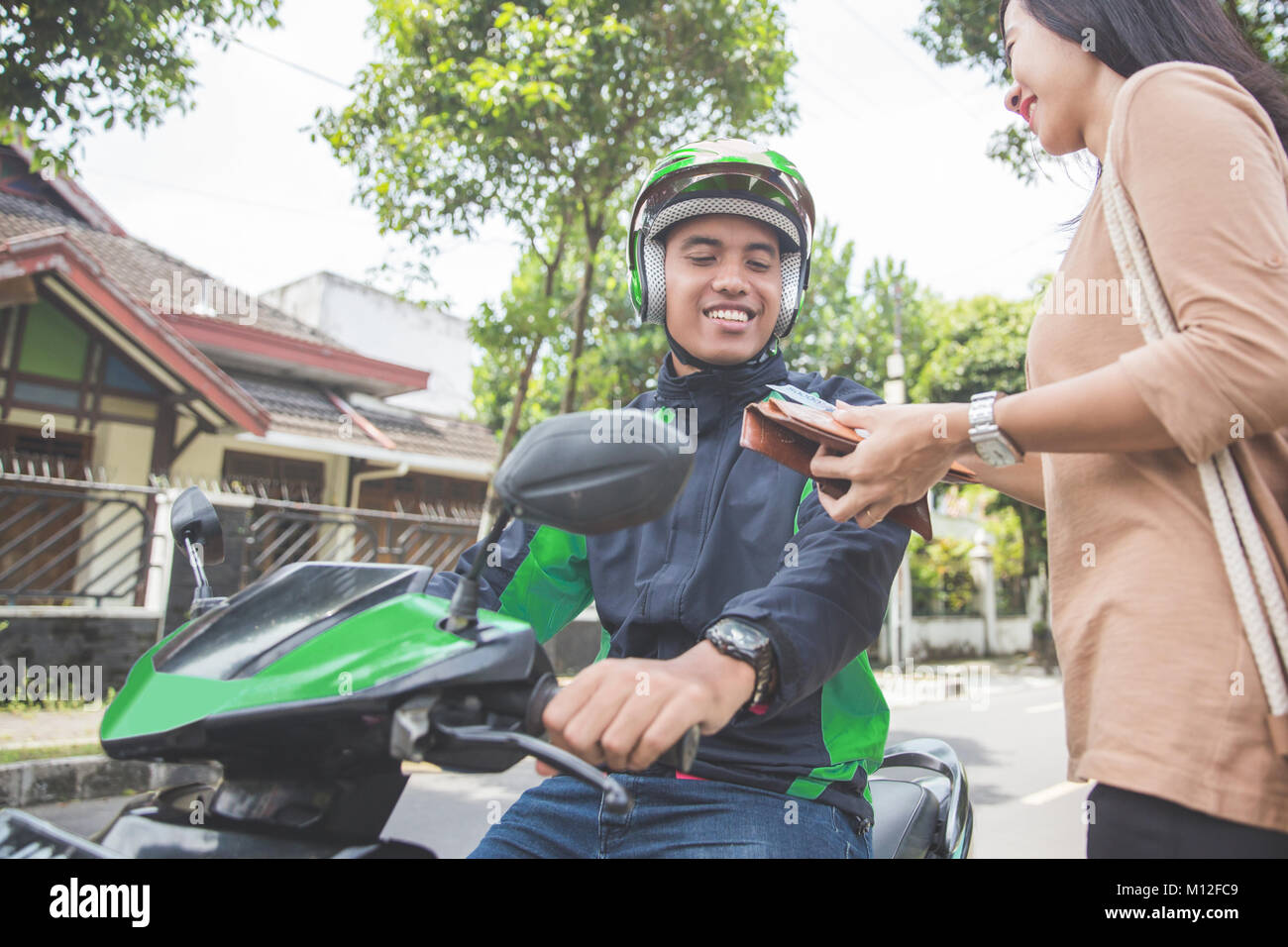 Rider customer hi-res stock photography and images - Alamy