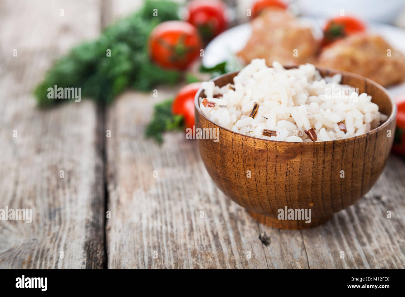 Boiled rice meal hi-res stock photography and images - Alamy