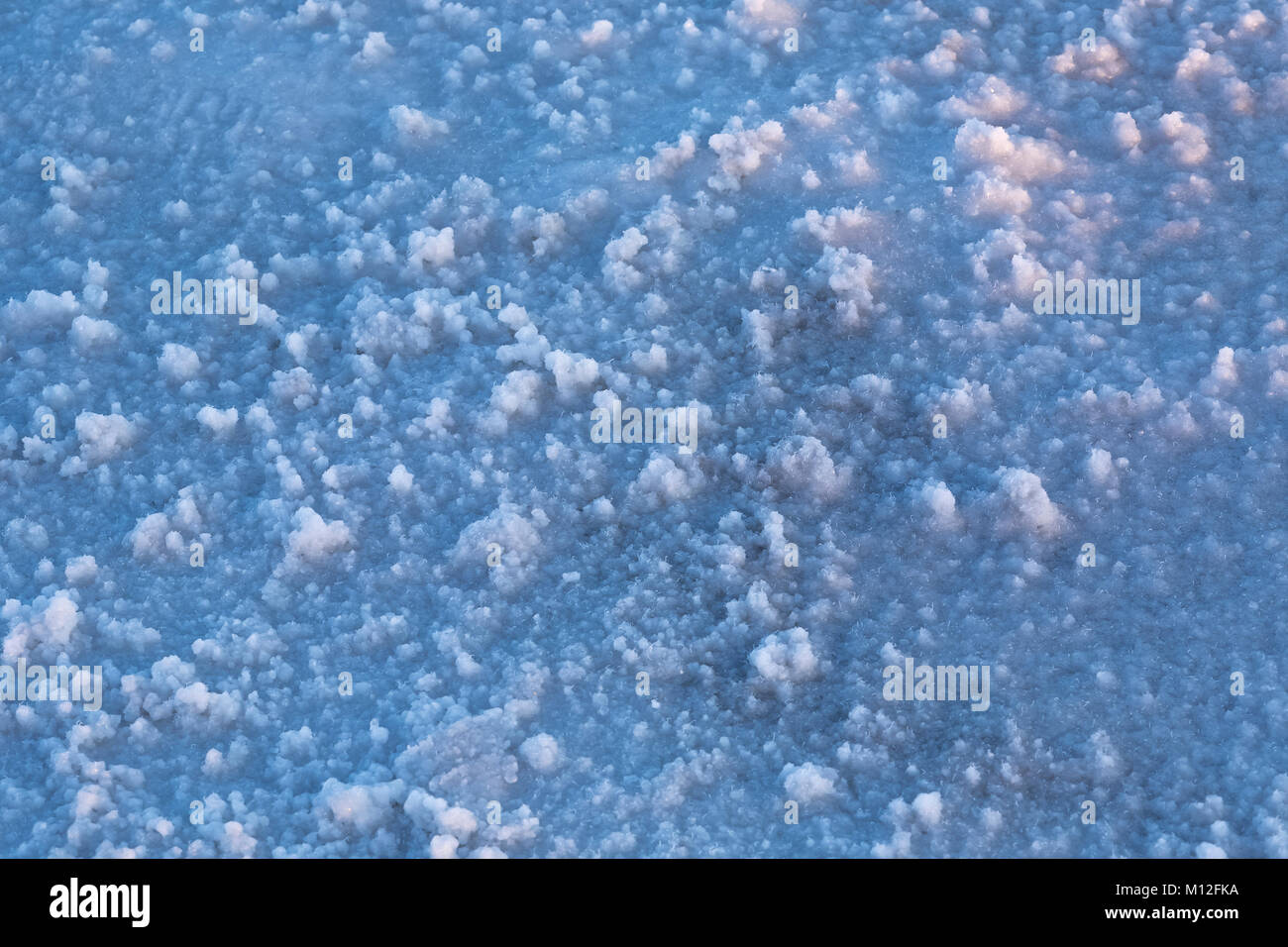 Salt Crystals on the Bonneville Salt Flats, which is BLM land west of ...