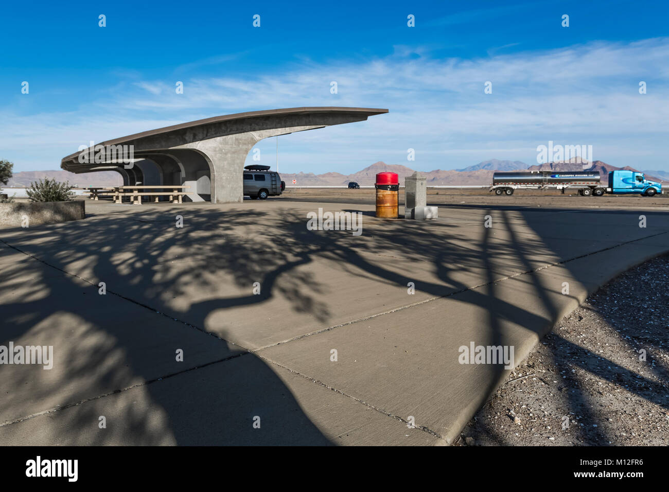 Nevada Salt Flats Highway
