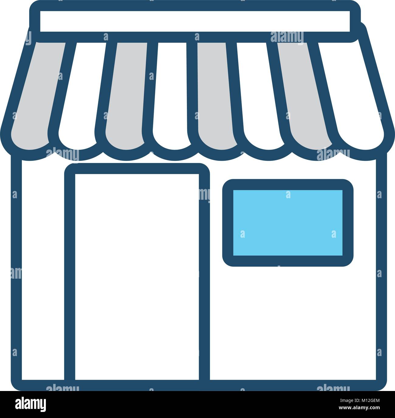 store with awning vector illustration Stock Vector Image & Art - Alamy