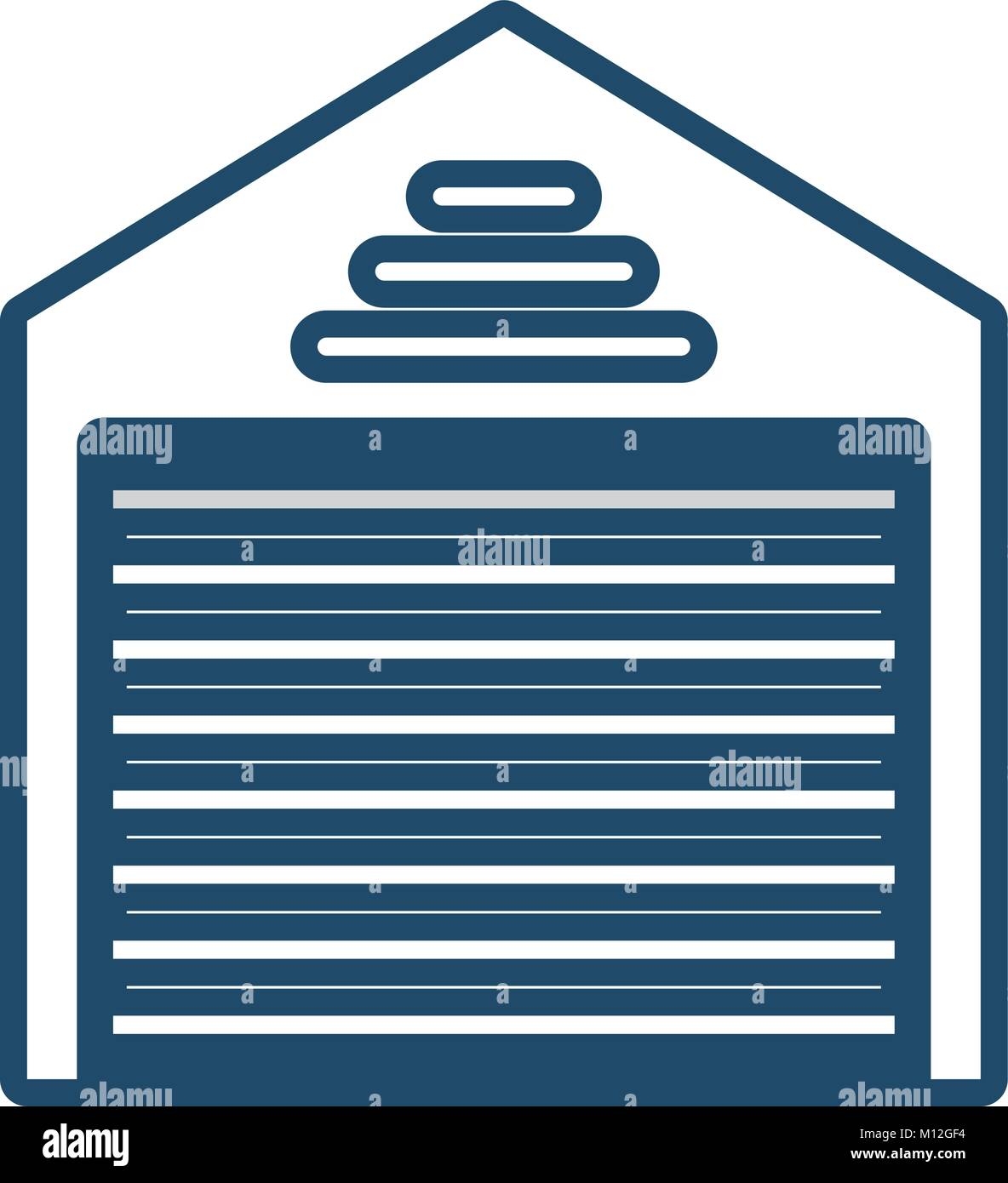 New storage shed Stock Vector Images - Alamy