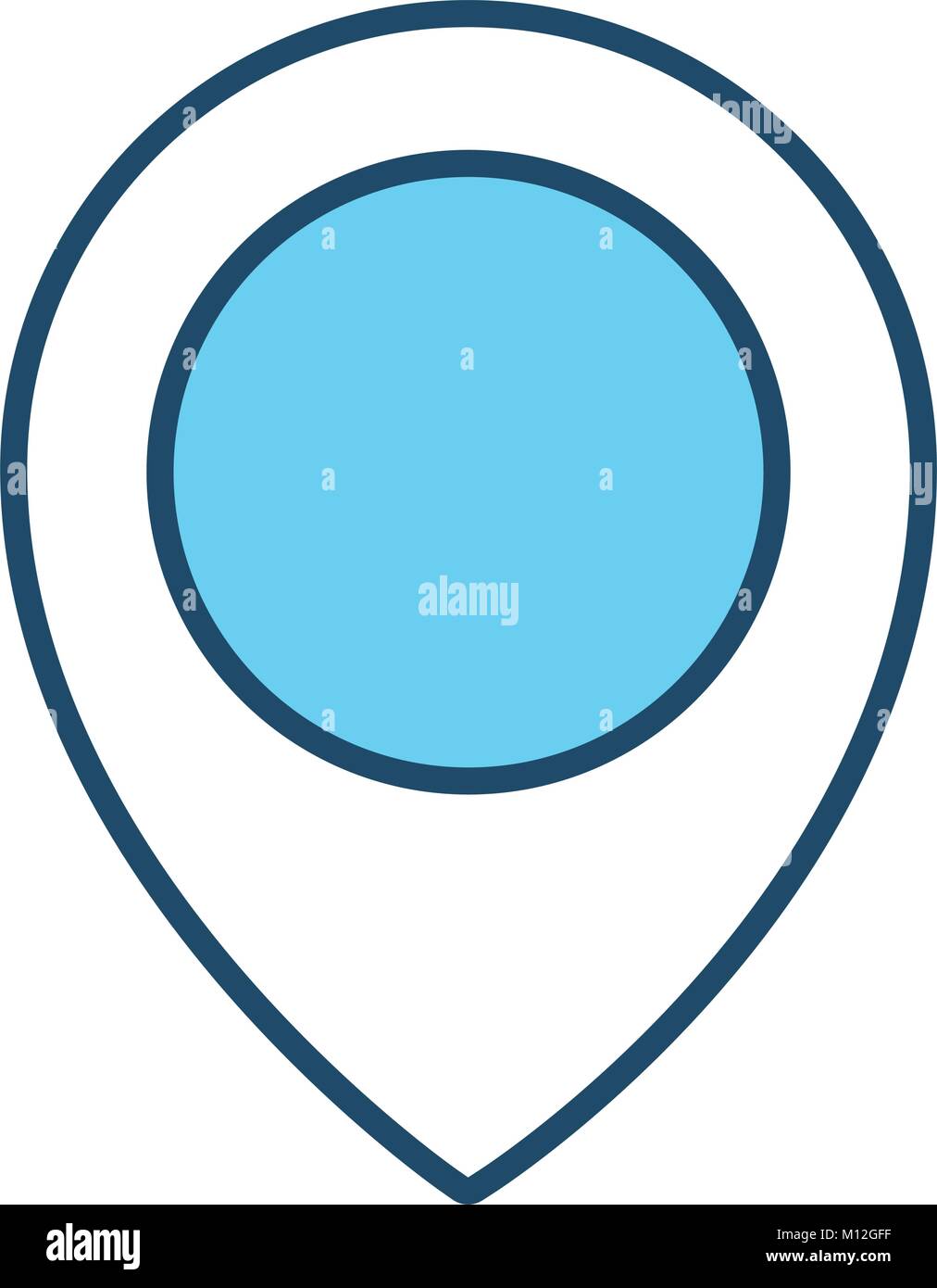 signal location vector illustration Stock Vector Image & Art - Alamy