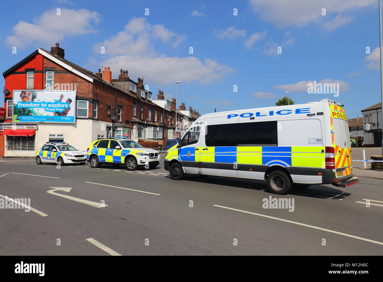 Crime scene vehicles hi-res stock photography and images - Alamy