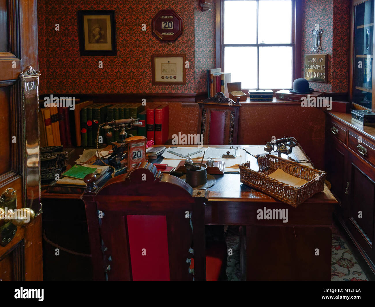 Old fashioned edwardian telephone hi-res stock photography and images ...