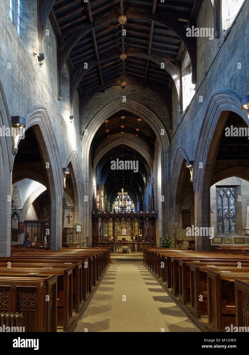 Newcastle cathedral interior hi-res stock photography and images - Alamy