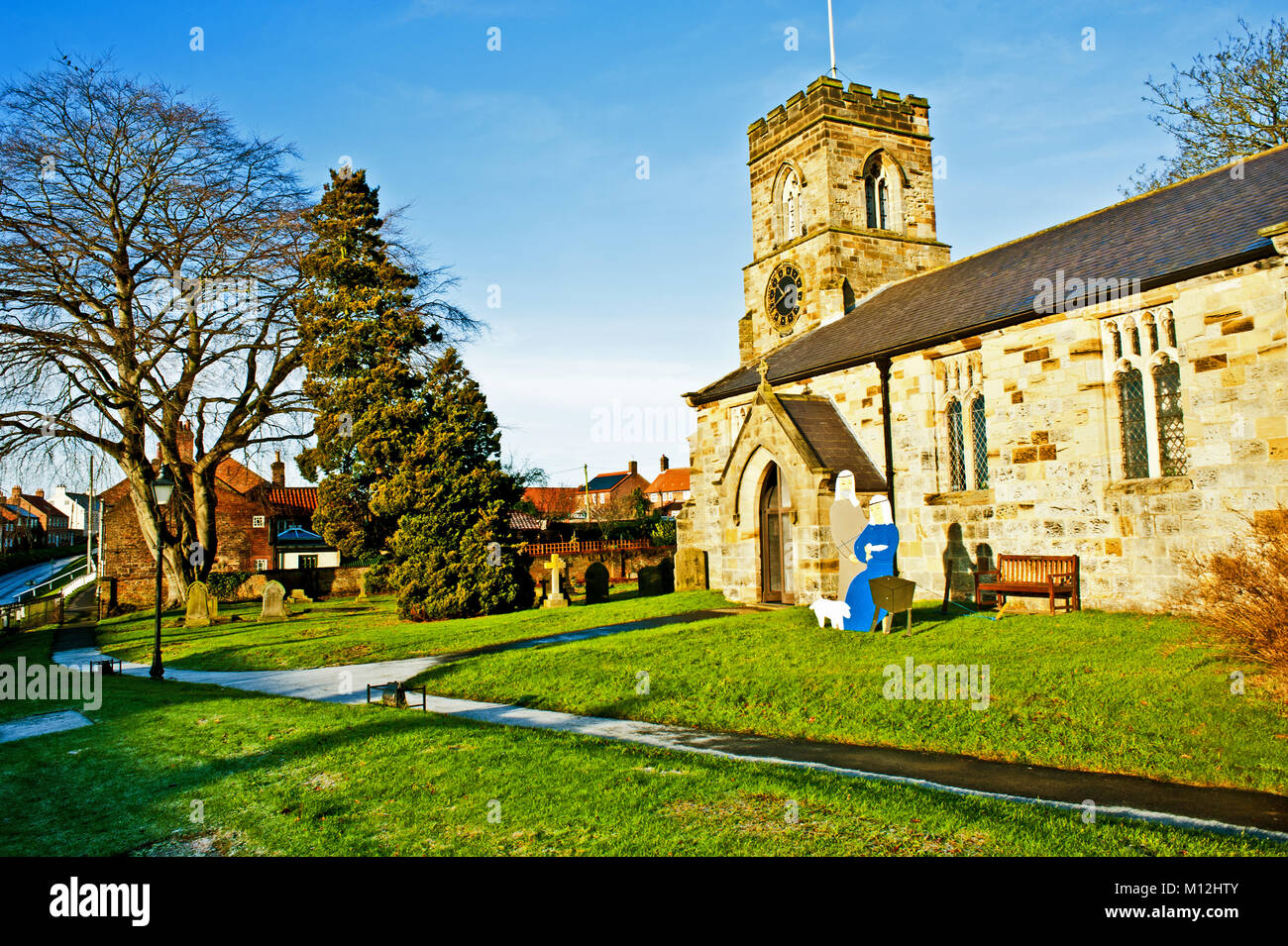 St Nicholas church, Stillington, North Yorkshire Stock Photo - Alamy