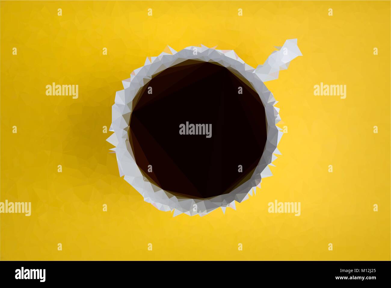 Cup black coffee good Stock Vector Images - Alamy