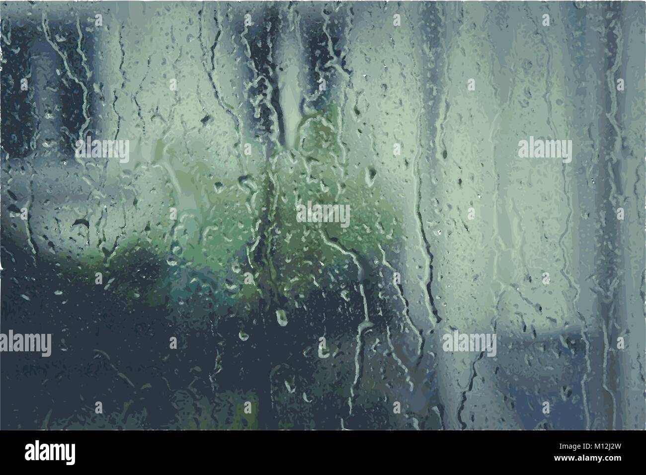 Thunder with rain Stock Vector Images - Alamy