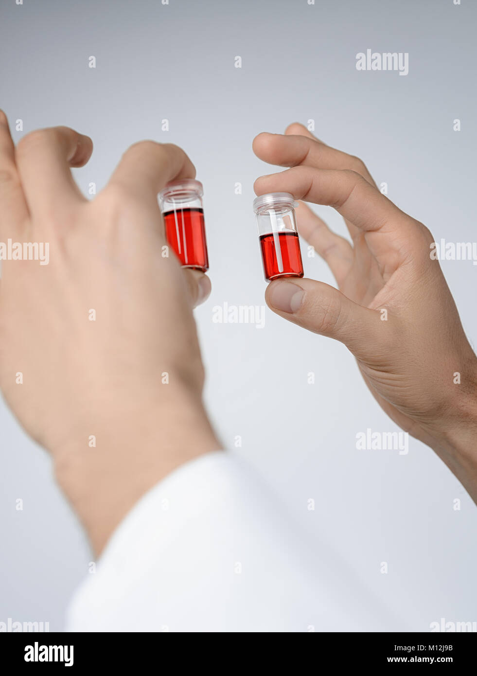 Clinical red sample hi-res stock photography and images - Alamy