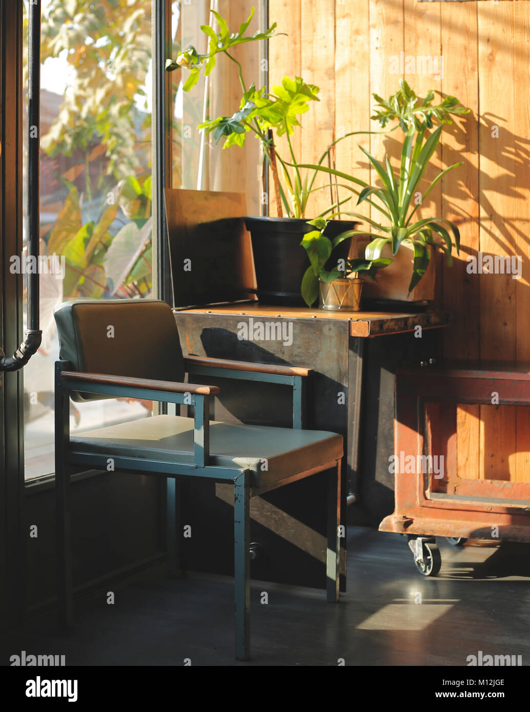 Coffee Shop Vintage Style Stock Photo - Alamy