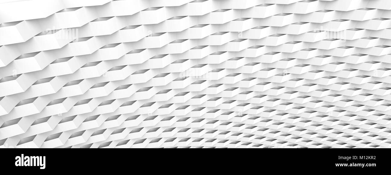 Geometric 3d render background, square pattern construction for design ...