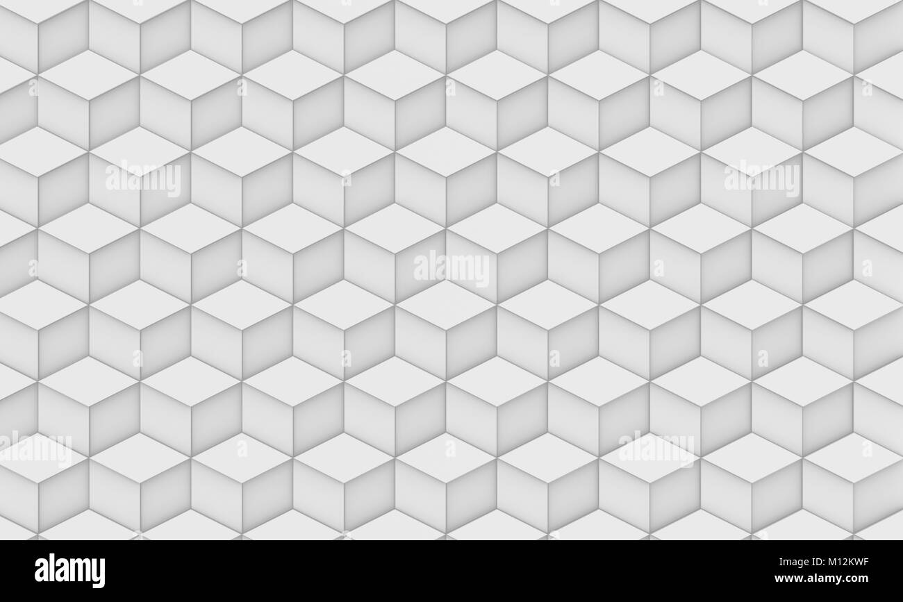 Geometric 3d render background, cube pattern decorative wallpaper in ...