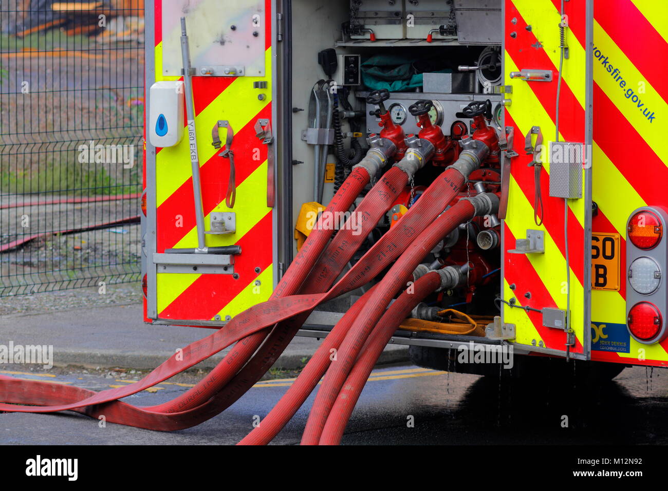 Firemans hose hi-res stock photography and images - Alamy