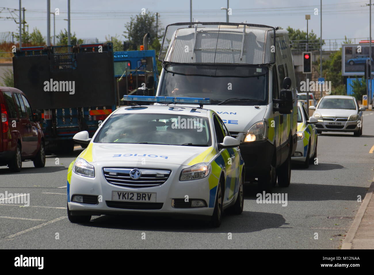 Motorcade escort hi-res stock photography and images - Alamy