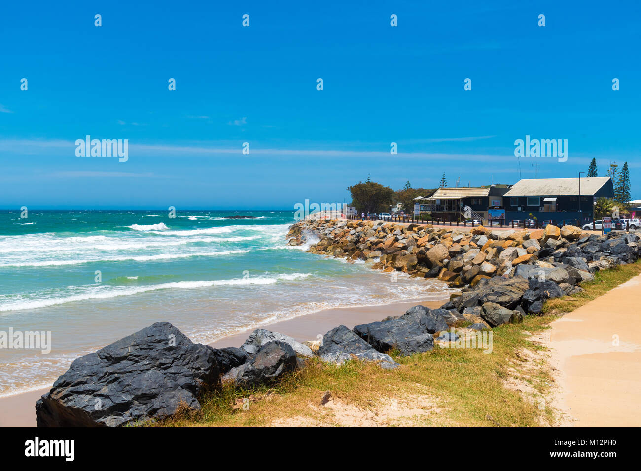Coffs Harbour, NSW, Australia- December 20, 2017 : Australian coastal ...