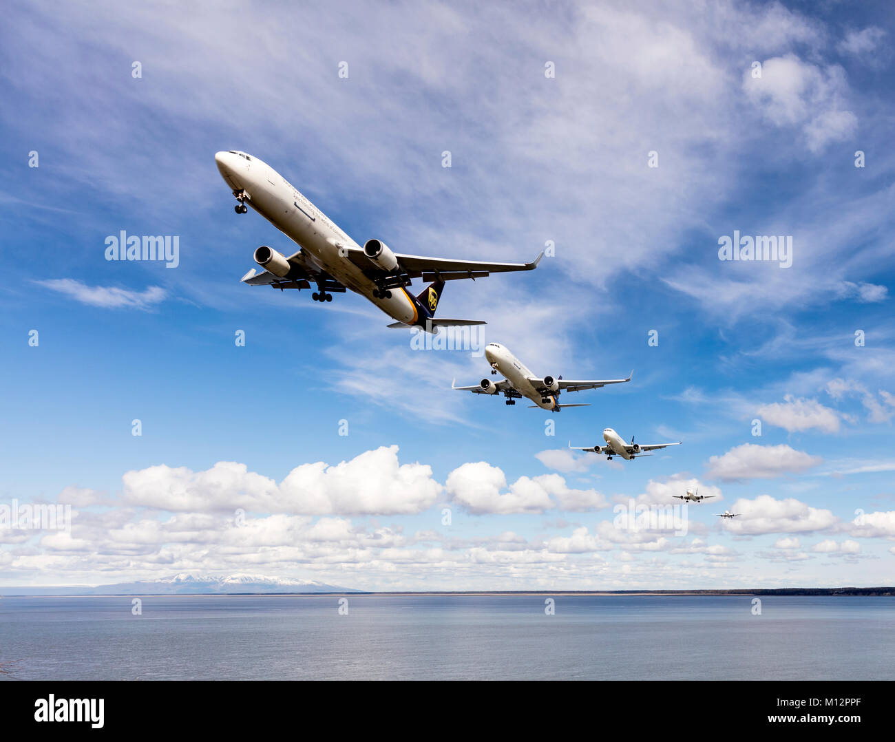 Ups airplane hi-res stock photography and images - Alamy